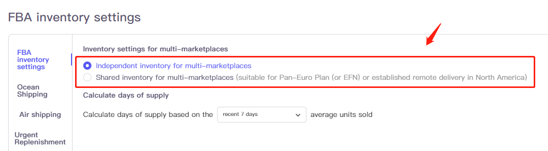 2.1 How to Configure Inventory Restock Calculation with the FBA ...